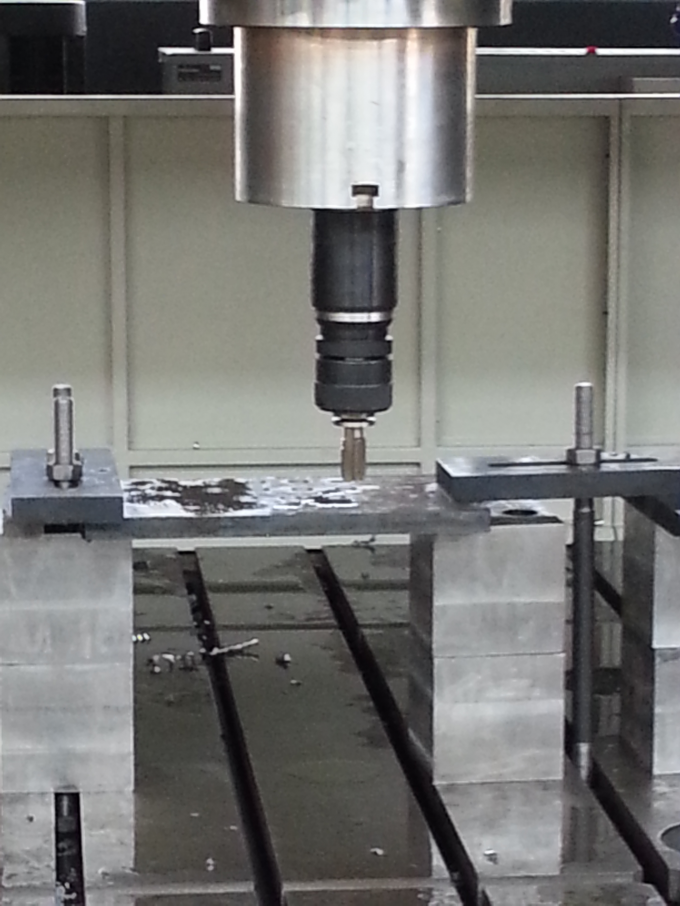 High Speed Double Spindle CNC Plate Drilling Milling Machine Gantry ...