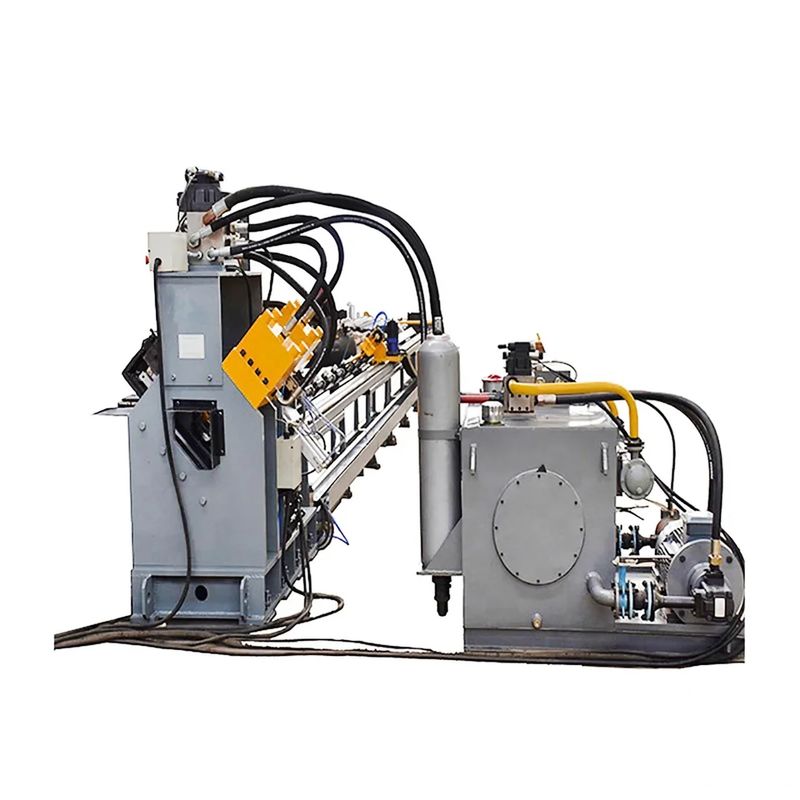 1800 KN 630kN high Strength CNC Angle Line Machine For Metal Plate Punching