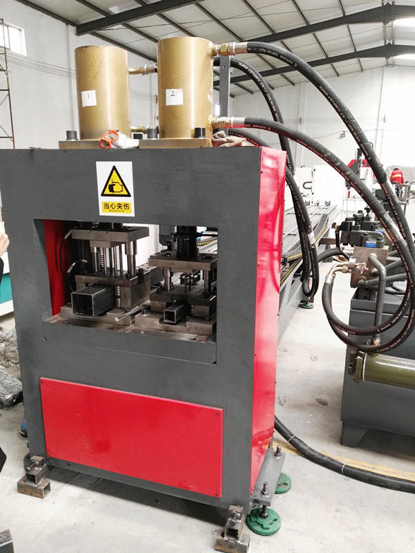 CNC Tube pipe punching Machine Punching Holes on Round Pipe, Square ...