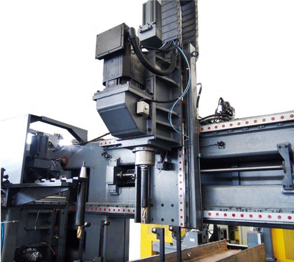 BT40 High Speed CNC Drilling Machine Line for H Beam Drilling Used in ...
