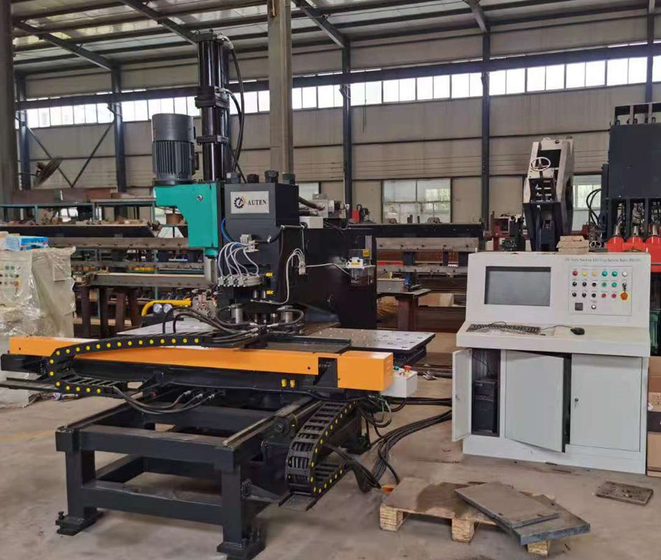 C Type Machine Body CNC Plate Punching And Drilling Machine Hydraulic ...