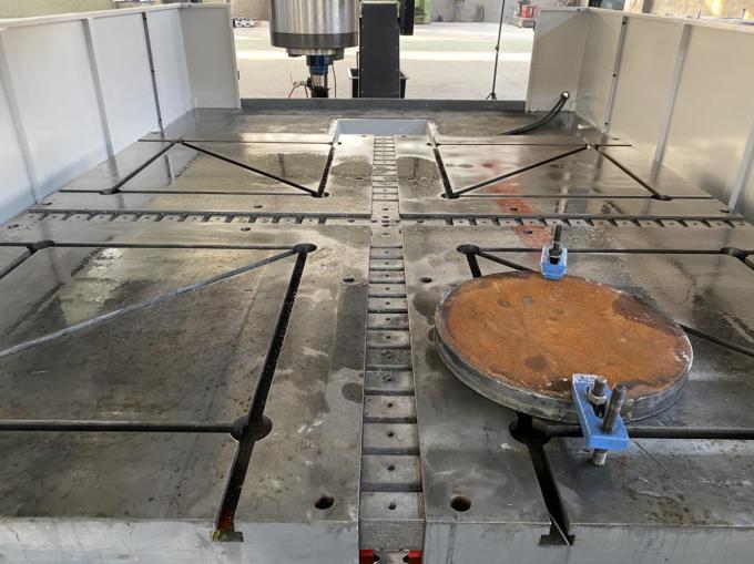 High Speed CNC Steel Tube Plate Flange Drilling Tapping And Milling ...